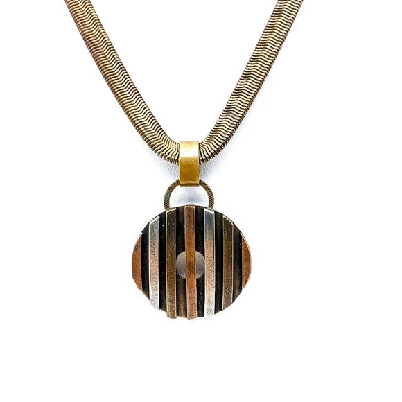 Marjorie Baer | Jewelry | Vintage Marjorie Baer Sf Brass Mixed Metal ...